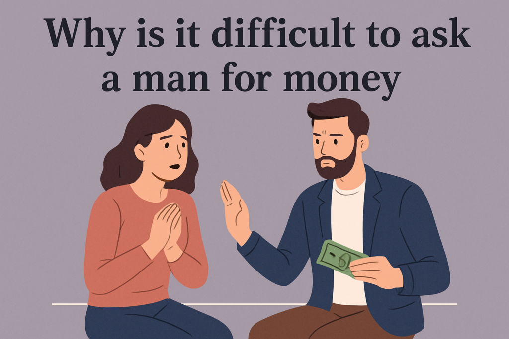 Why is it difficult to ask a man for money Гештальт-психотерапевт ...